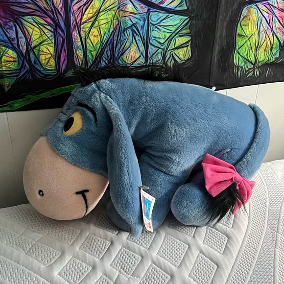 Disney | Other | Disney Eeyore Winnie The Pooh Plush Stuff Animal Doll ...